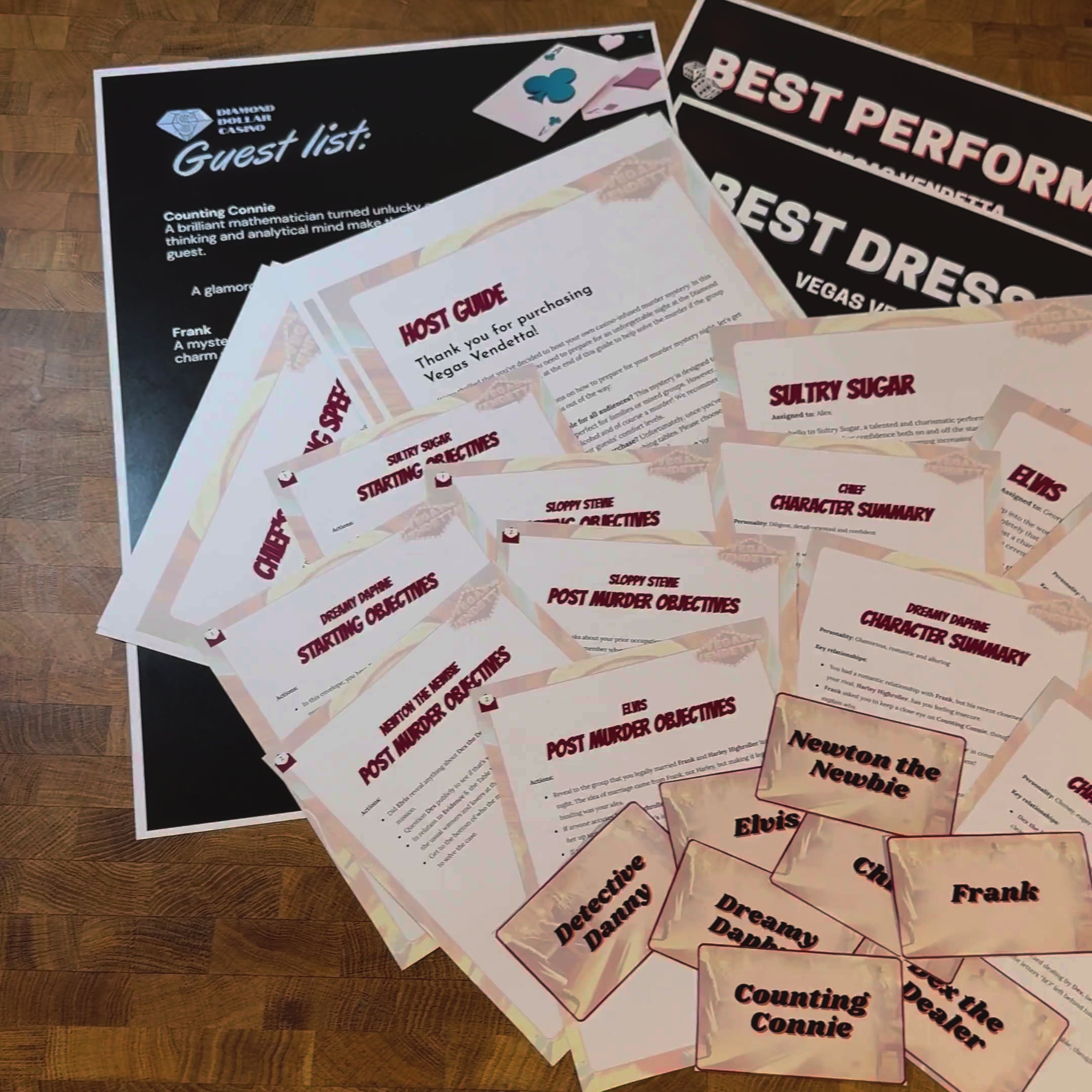 Customizable Murder Mystery Kits - Dinner Party Games | My Murder ...